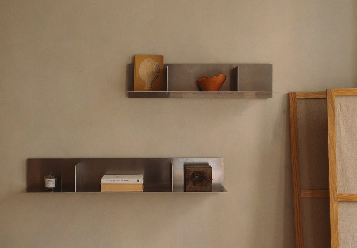 Rivet Shelf, Small – Wool