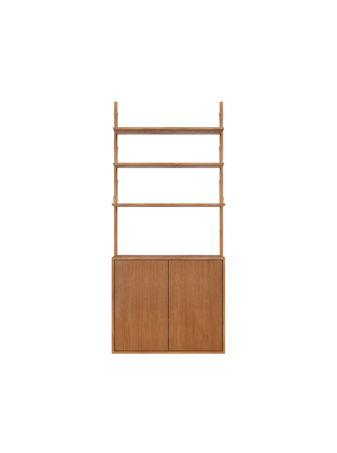 Shelf Library, Cabinet Medium, H1852 x W80CM – Wool