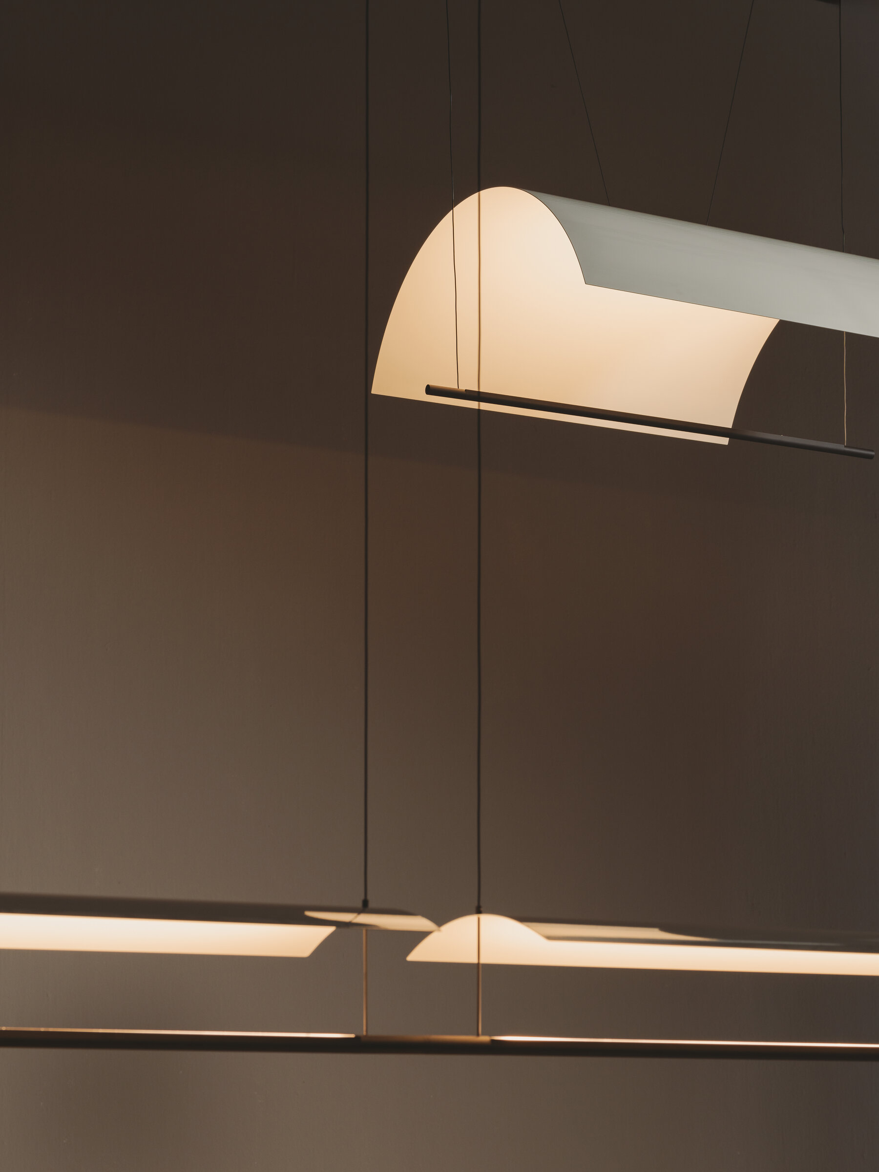 Lamina Mayor Pendant Lamp, Dimming 0-10V – Wool