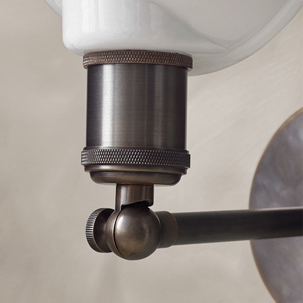 Walker Ceiling/Wall Lamp, Opal – Wool