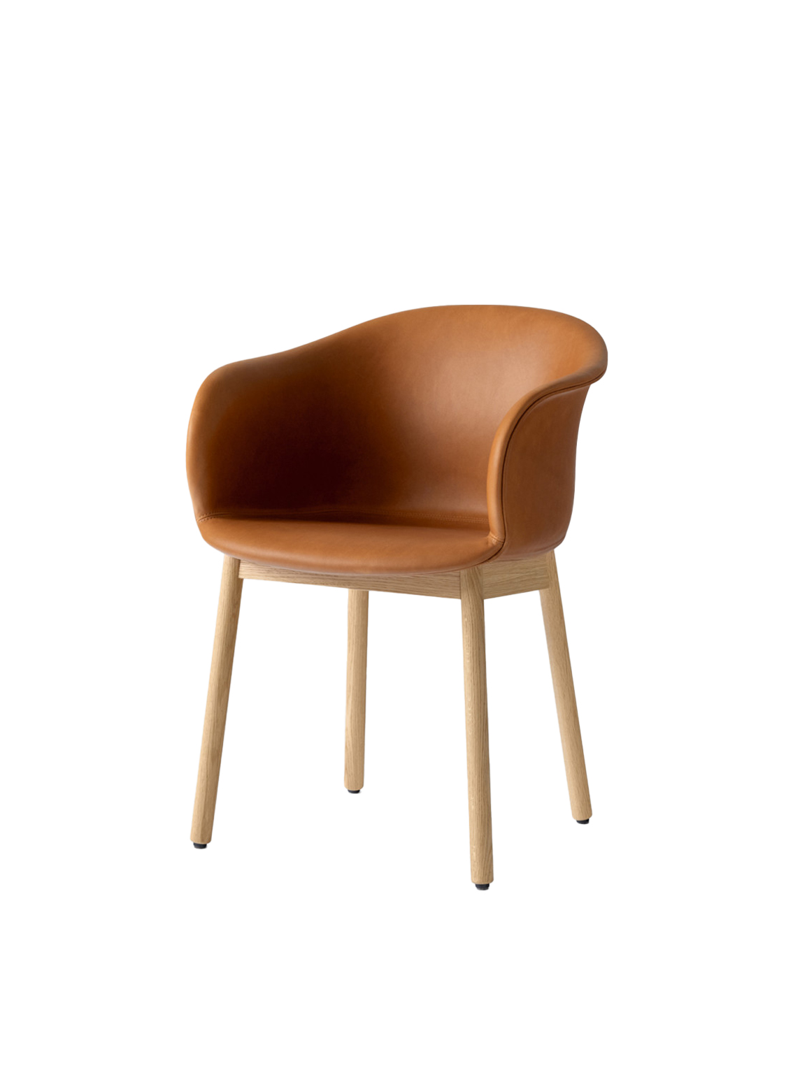 Elefy Chair JH31, Leather Grp. 2 / Oak – Wool