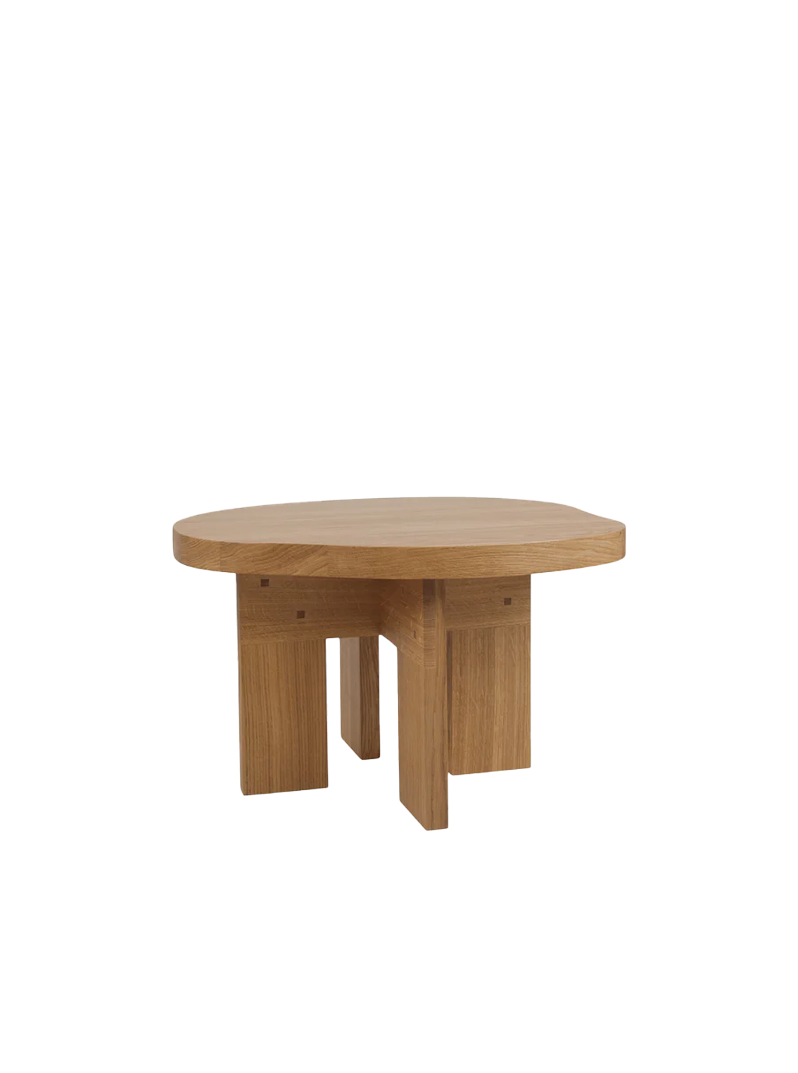 Farmhouse, Pond Side Table, Natural Oak – Wool