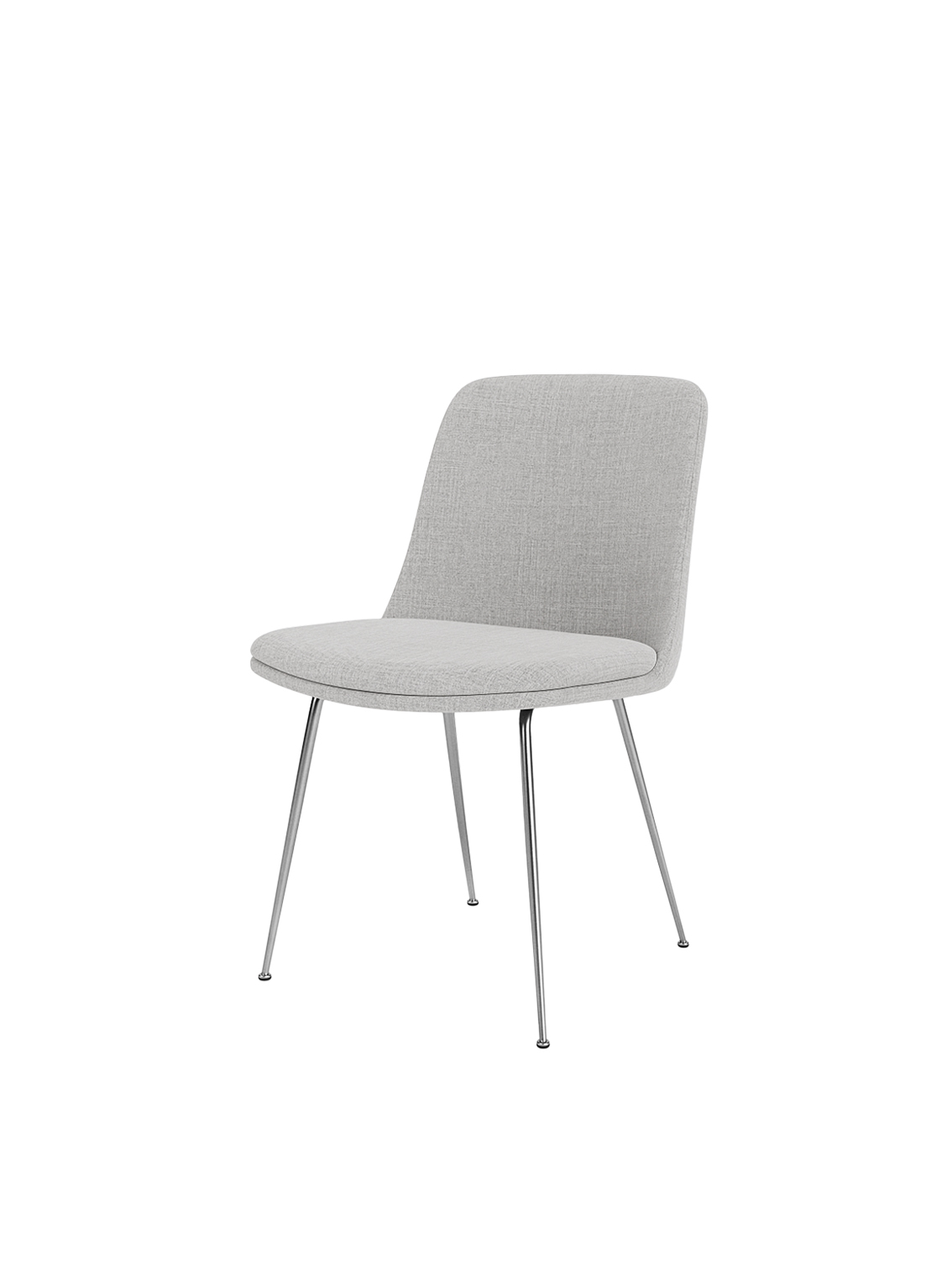Rely Chair HW9, Full / Seat Upholstery, Remix 123 / Tube Base – Wool