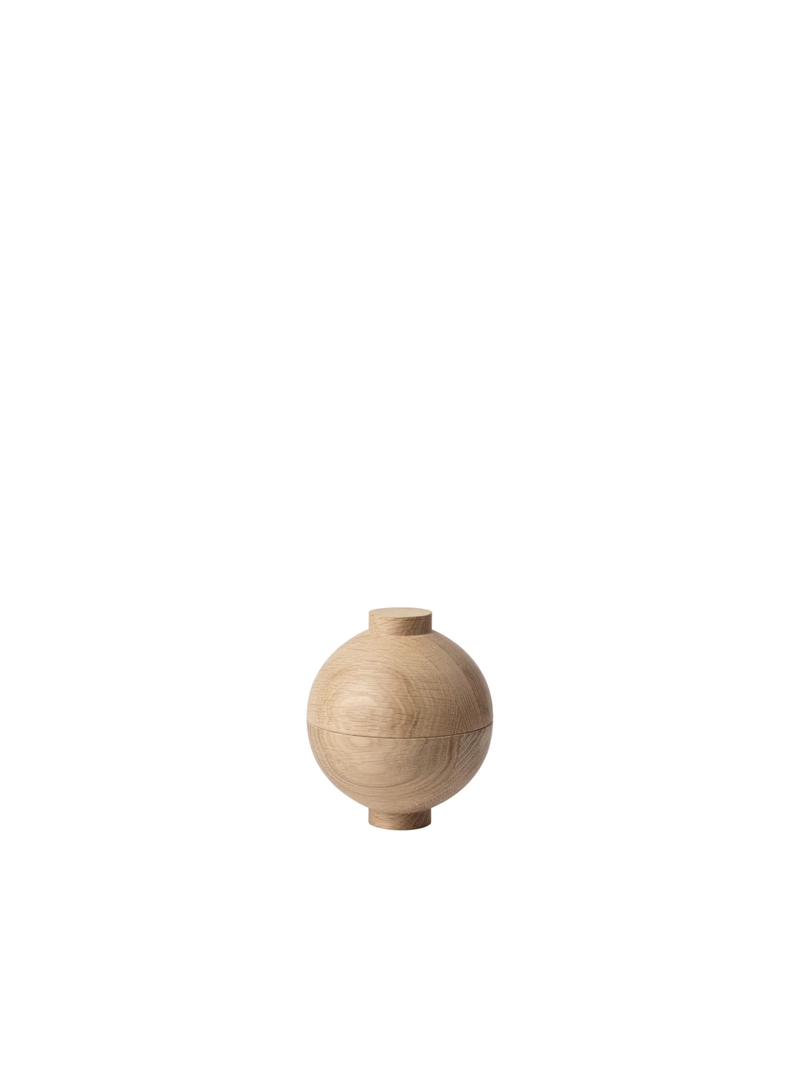 Wooden Sphere, Oak – Wool
