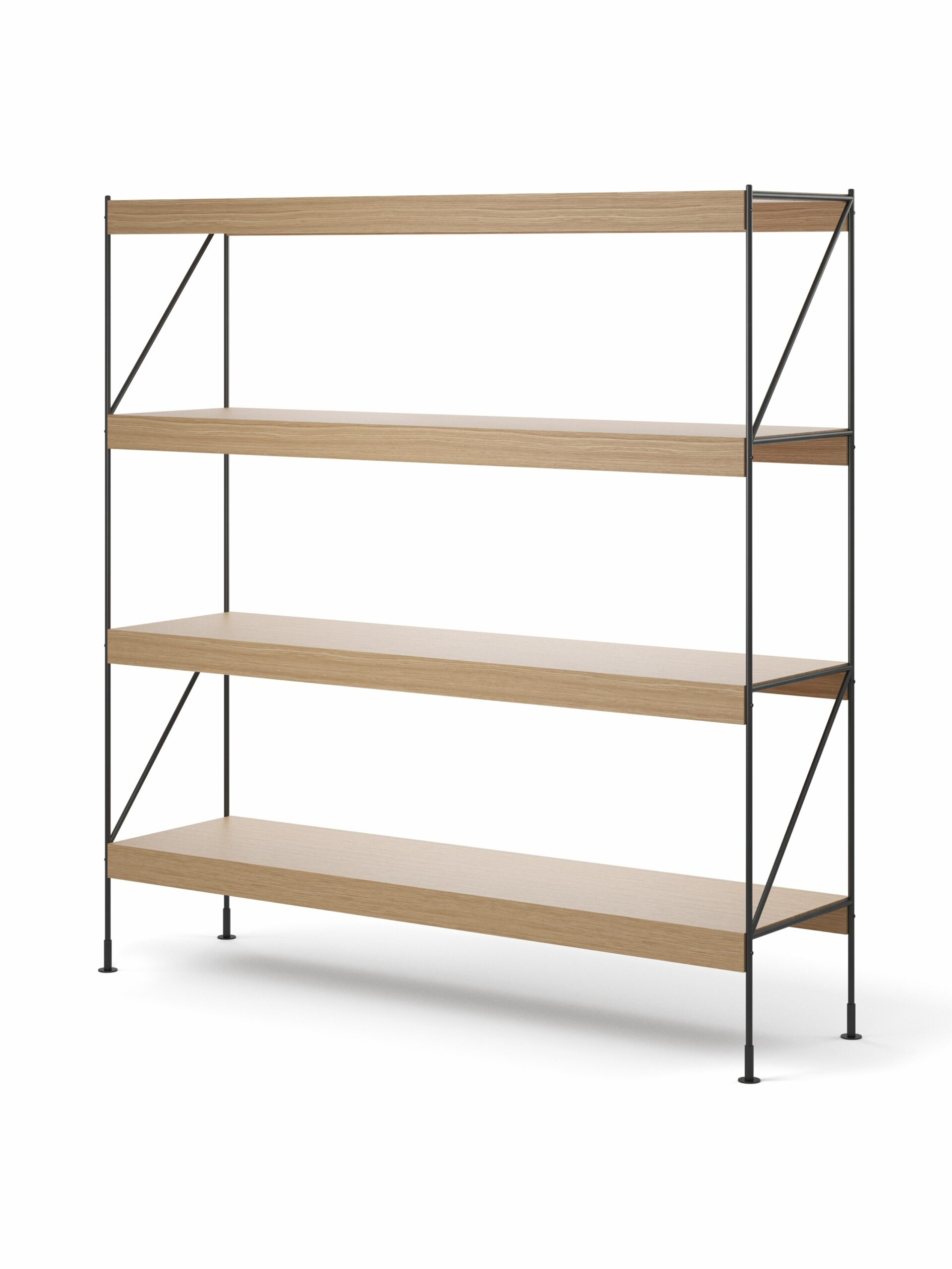 Zet Storage System, H158, Black Steel – Wool