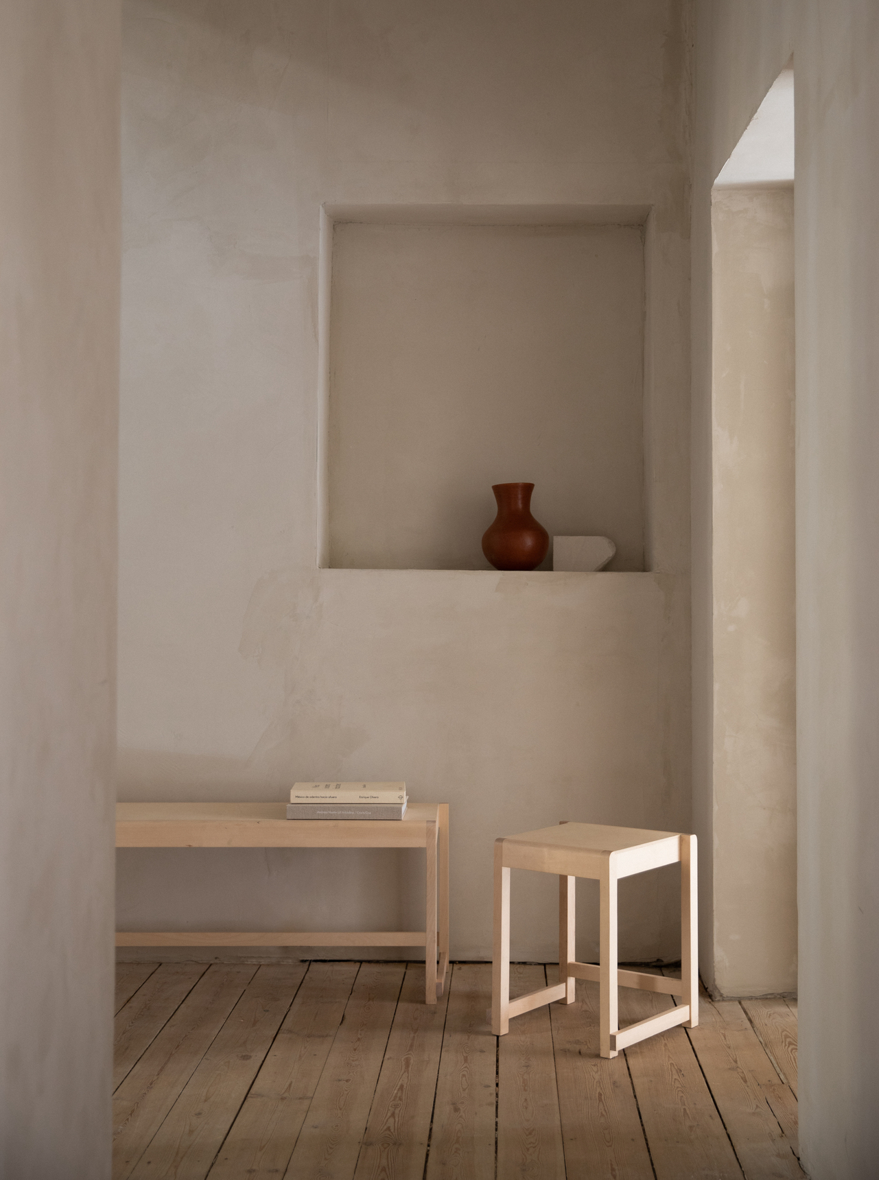 Low Stool 01 – Wool