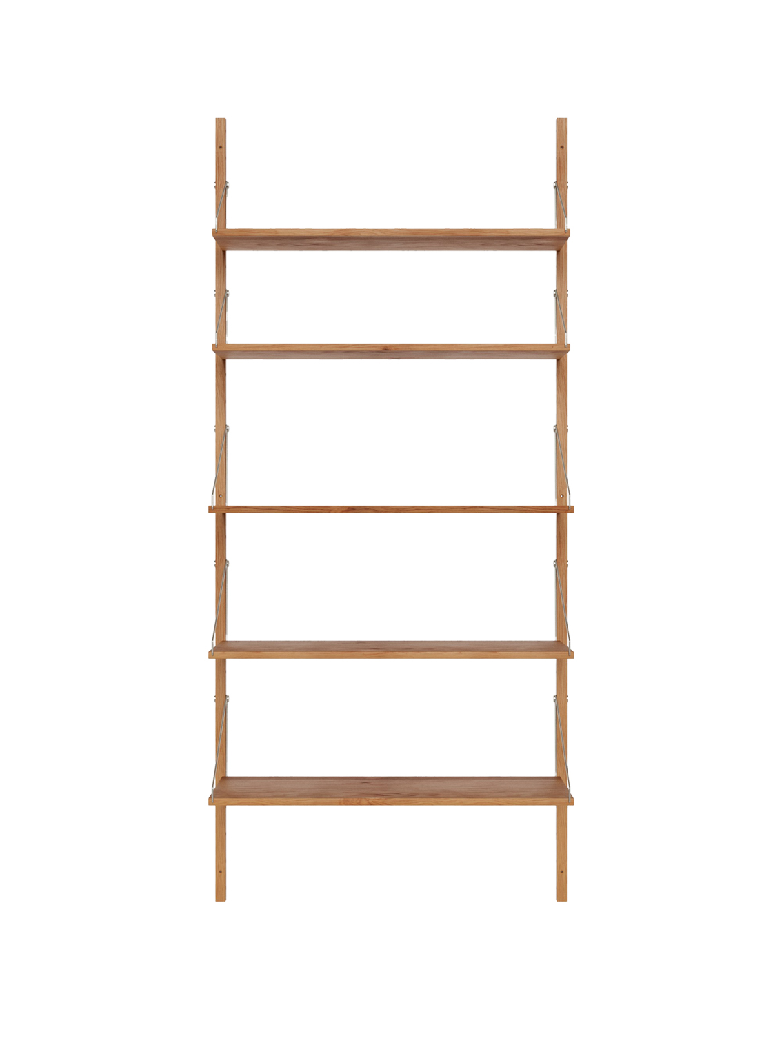 Shelf Library, Single Section, H1852 x W80CM – Wool