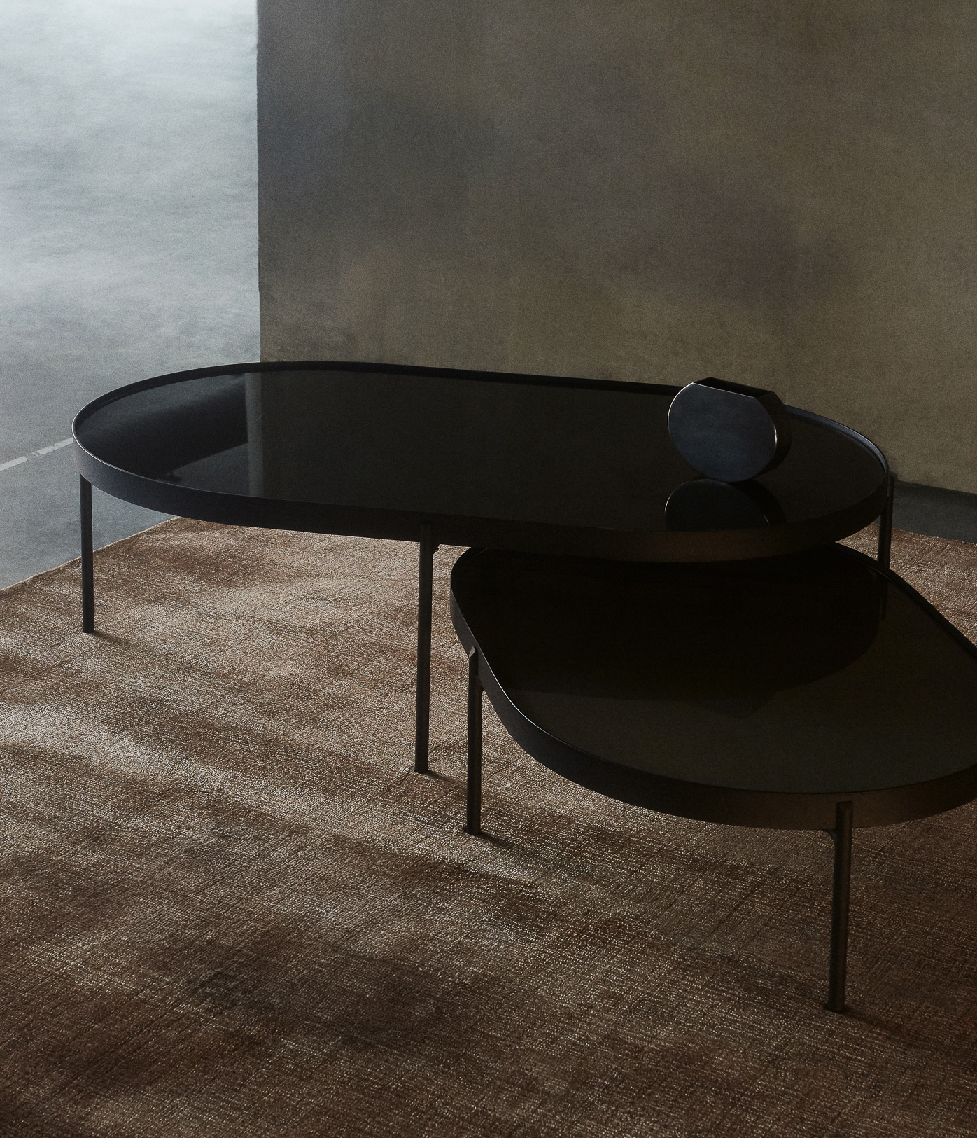 NoNo Table, Large, Brown – Wool