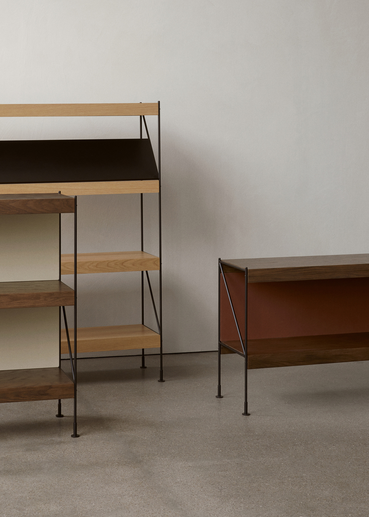 Zet Storage System, L150, Back Panel – Wool