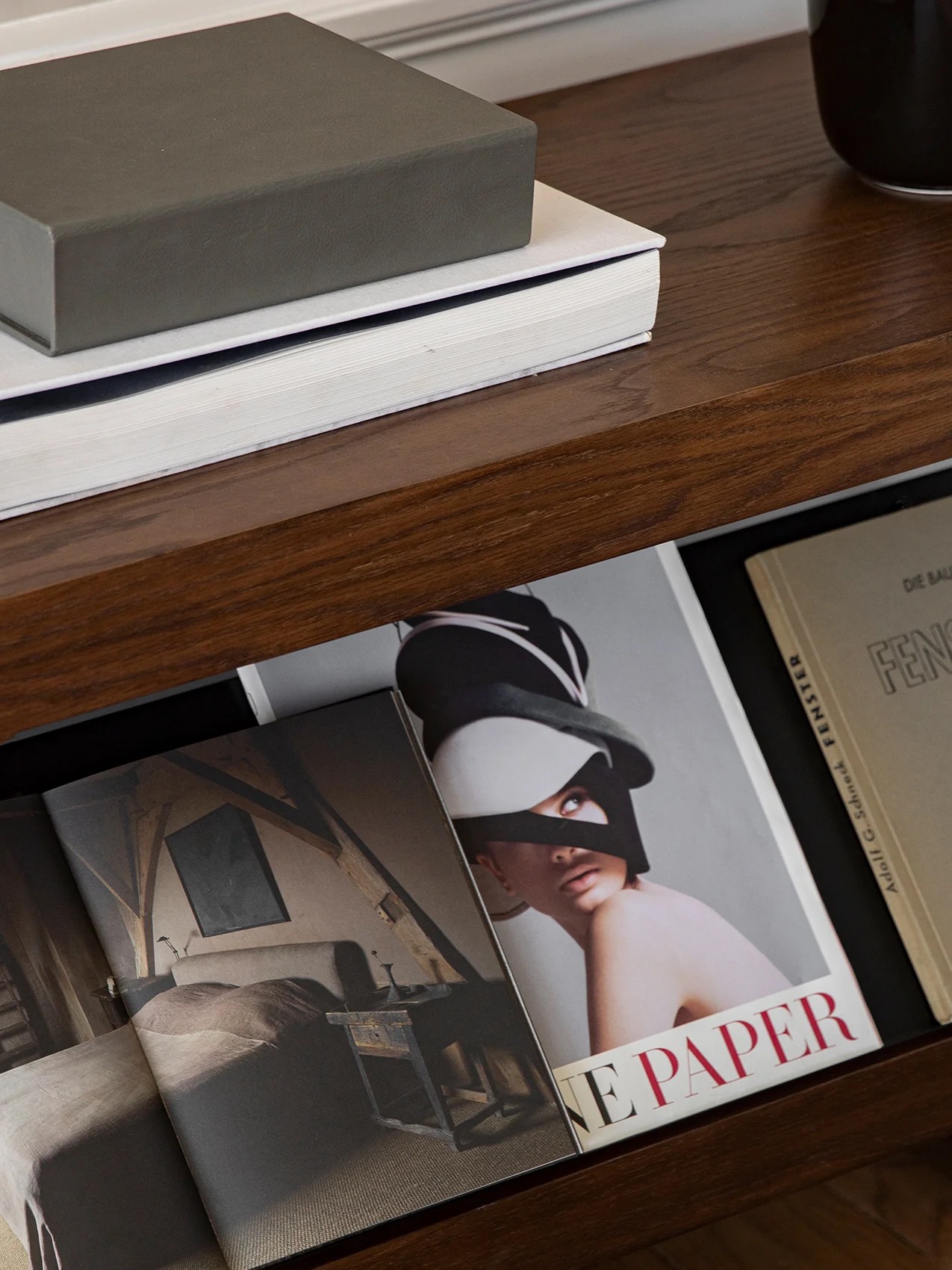 Zet, Storage System, L150, Magazine Shelf – Wool