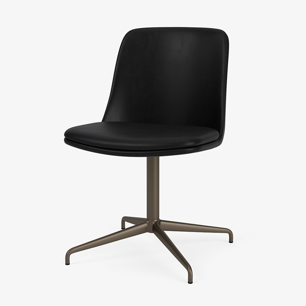 Rely Chair HW14, Full / Seat Upholstery, Leather Grp. 2 / 4-Star Swivel ...
