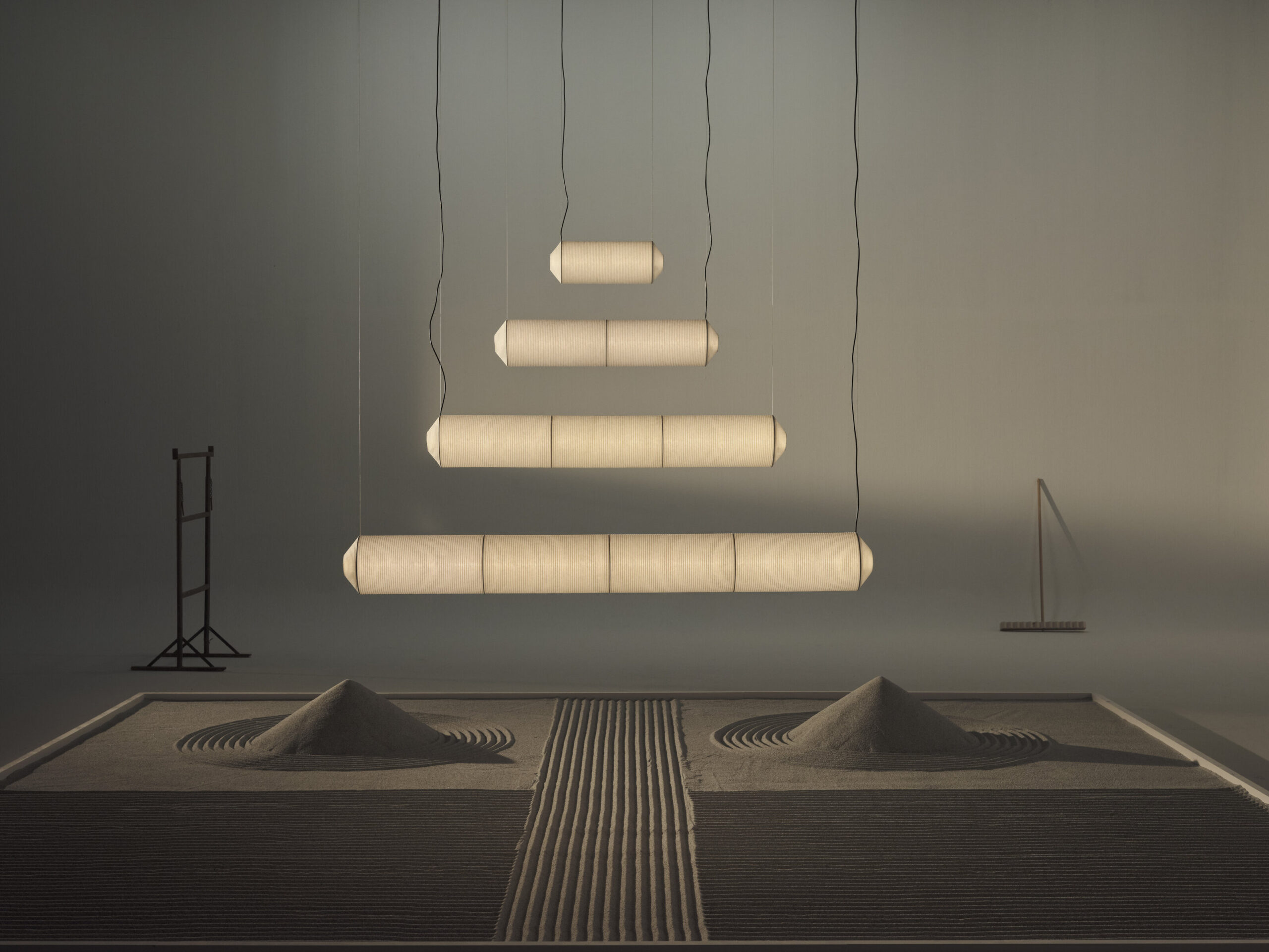 Tekio Horizontal P4, Circular Canopy – Wool