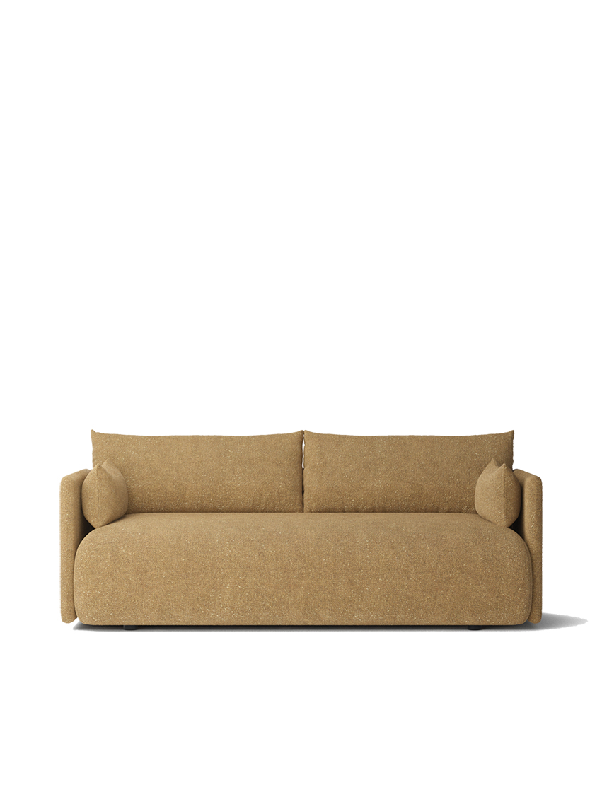 Offset Sofa, 2 Seater, Earth – Wool