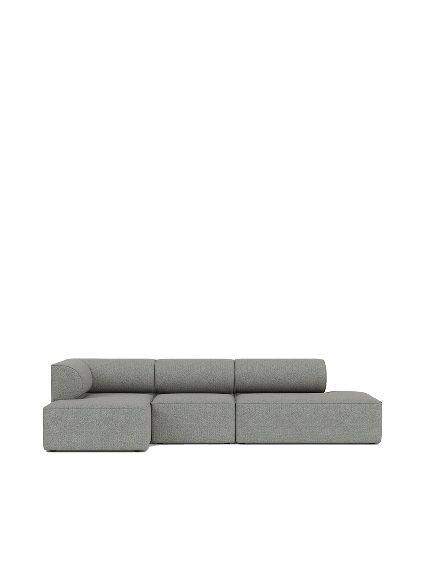 Eave Modular Sofa, 86, 3.5 Seater, Configuration 9 – 10, Grey – Wool
