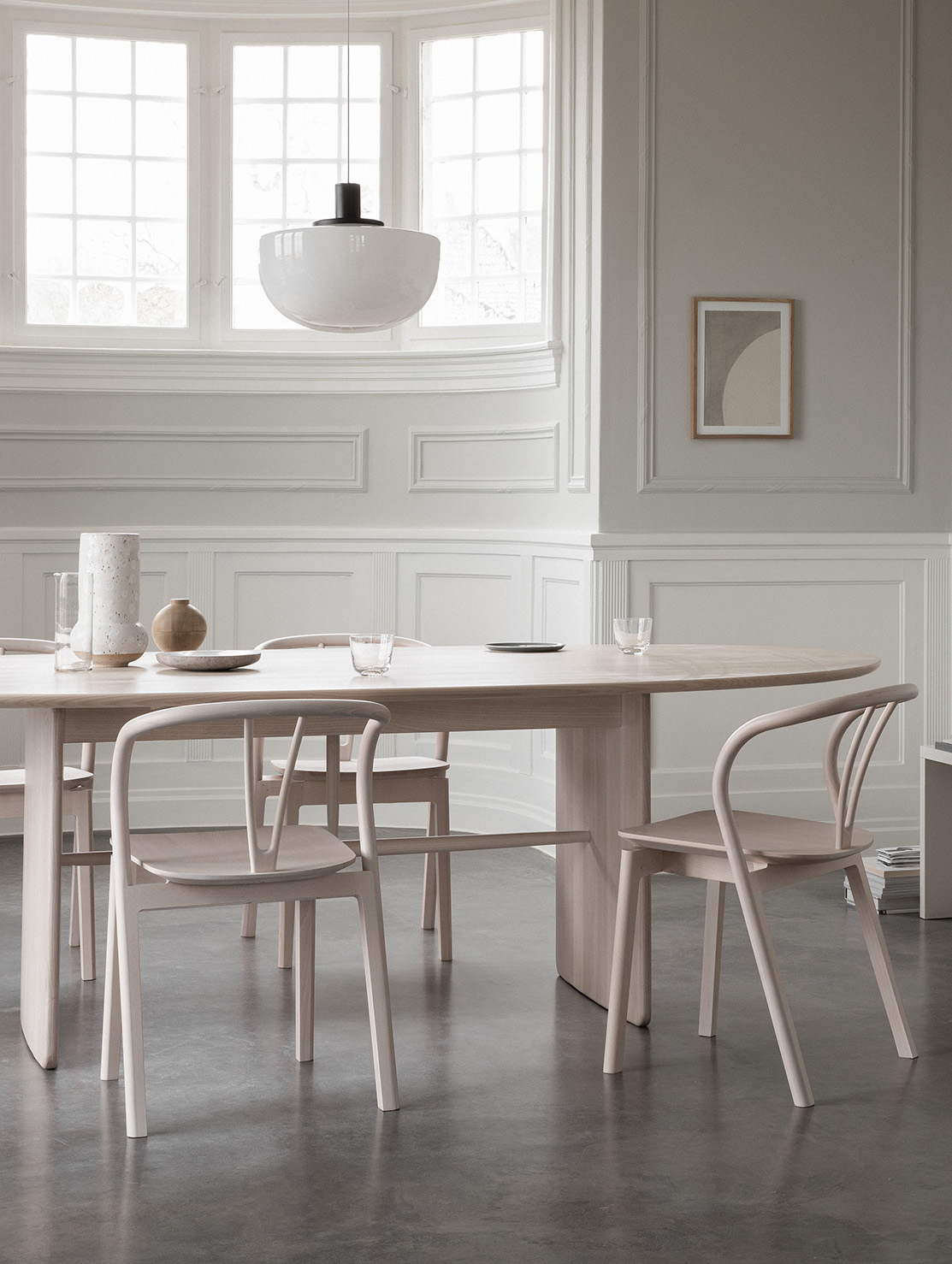 Pennon Large Table, Ash – Wool