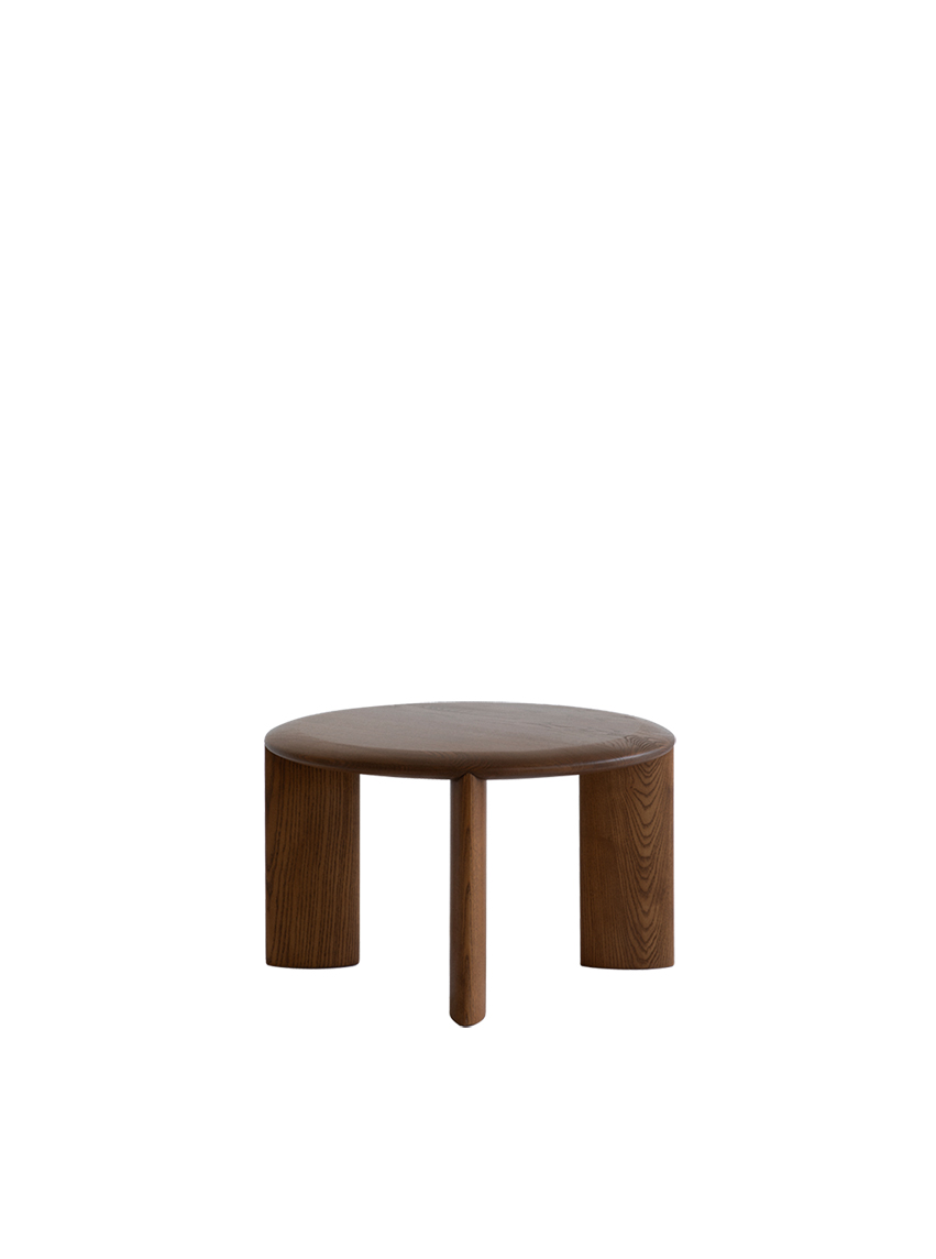 IO Side Table, Walnut – Wool