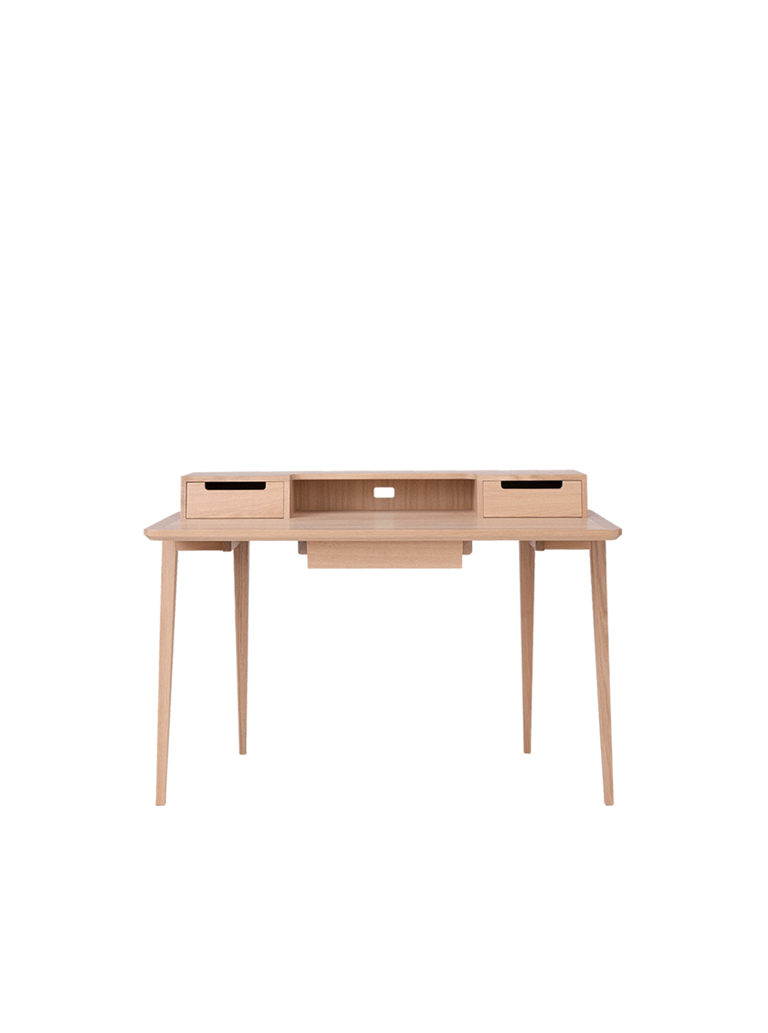 Treviso Desk, Oak – Wool