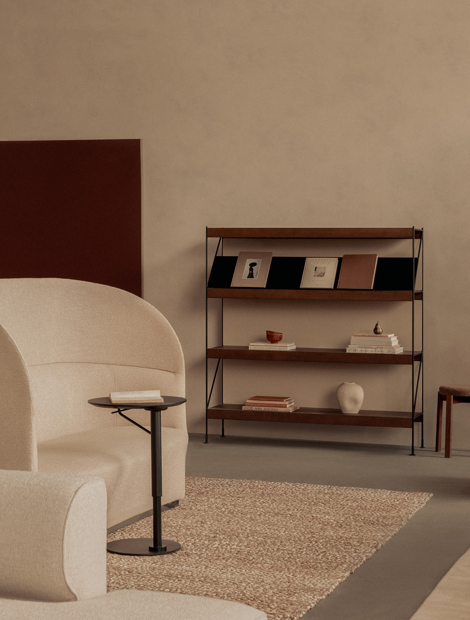 Zet Storage System, H158, Black Steel – Wool