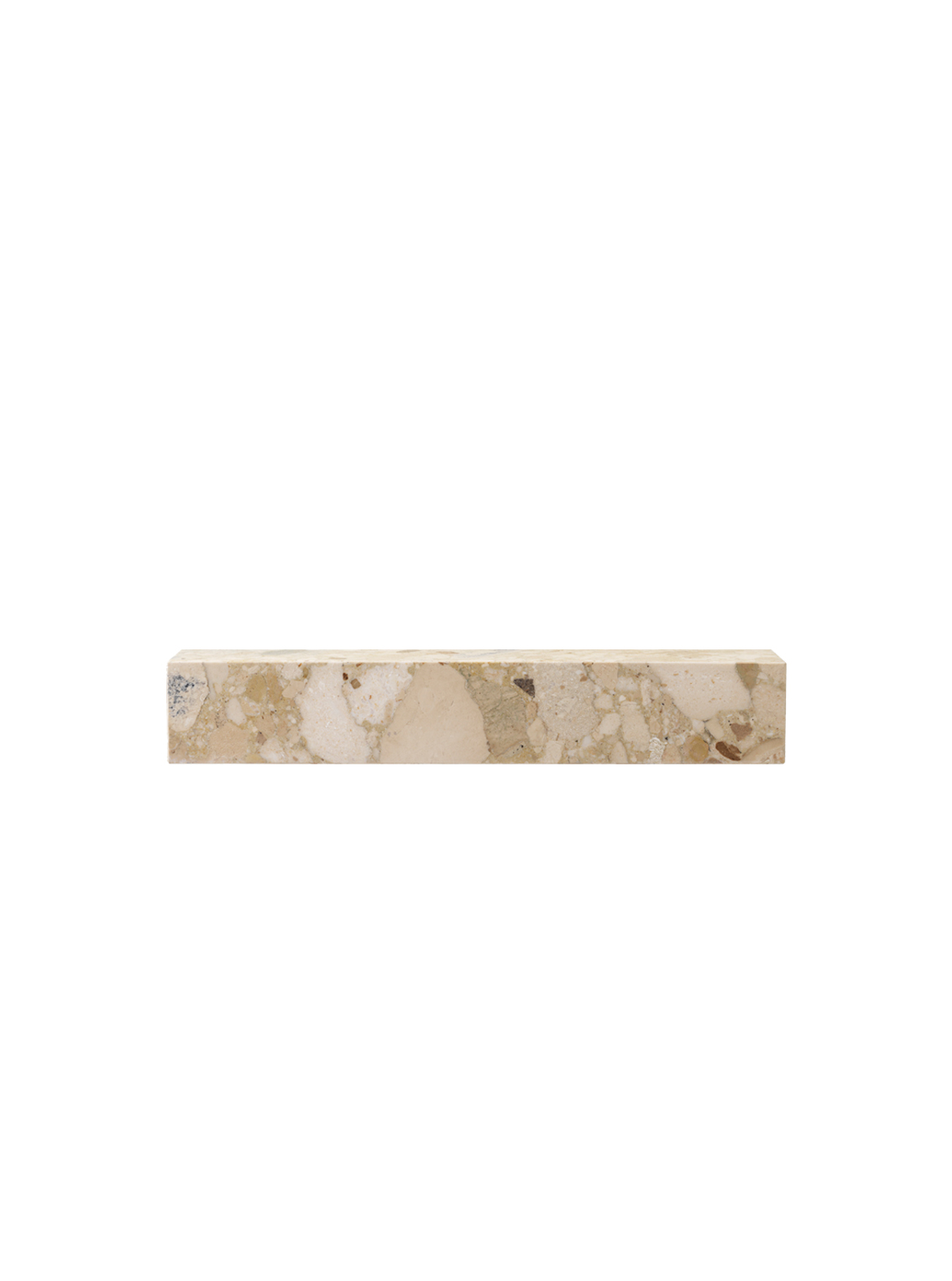 Plinth Shelf, Kunis Breccia Sandstone – Wool
