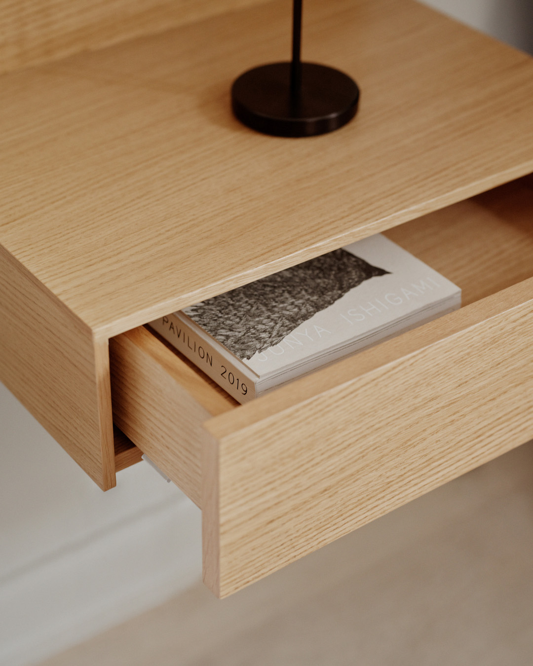 Tana Wall Mounted Nightstand – Wool