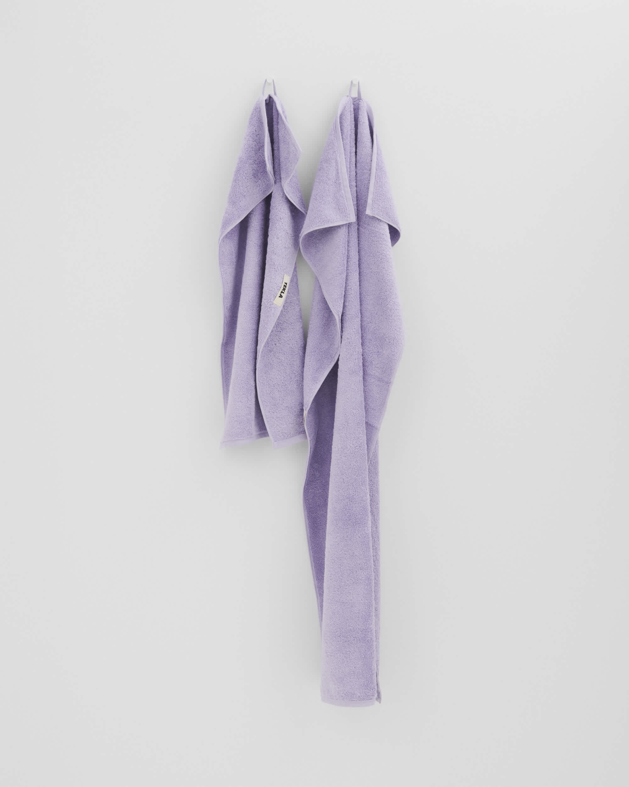 Hand Towel – Solid, Lavender – Wool