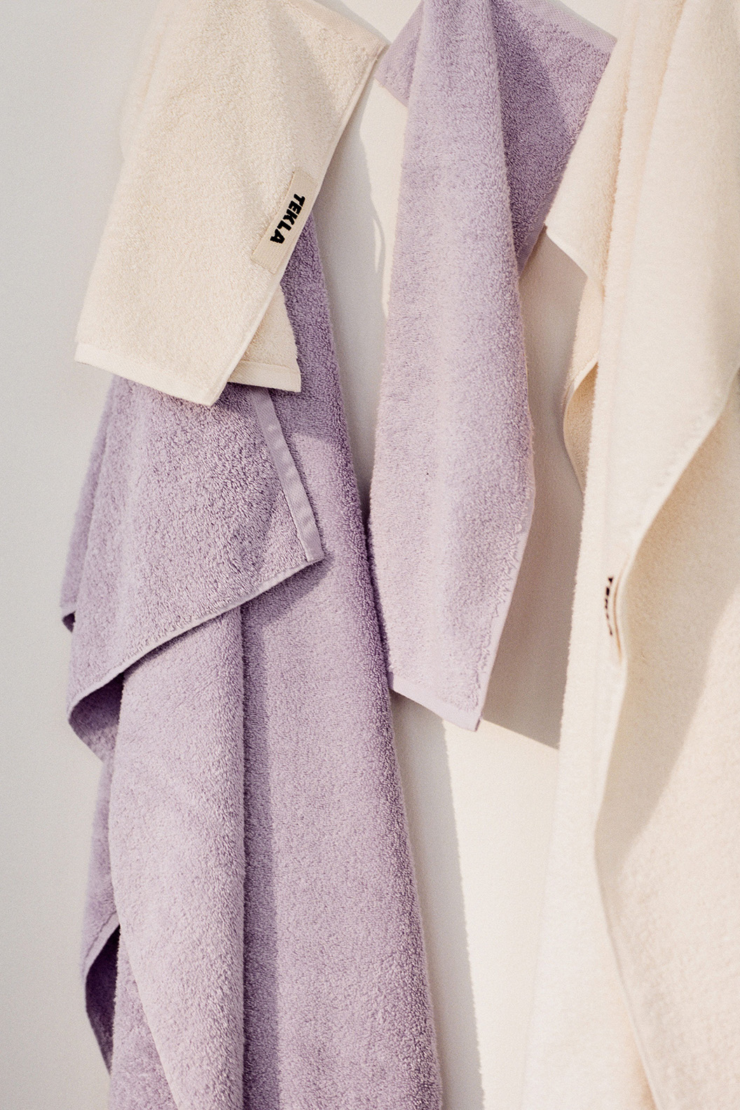 Hand Towel – Solid, Lavender – Wool