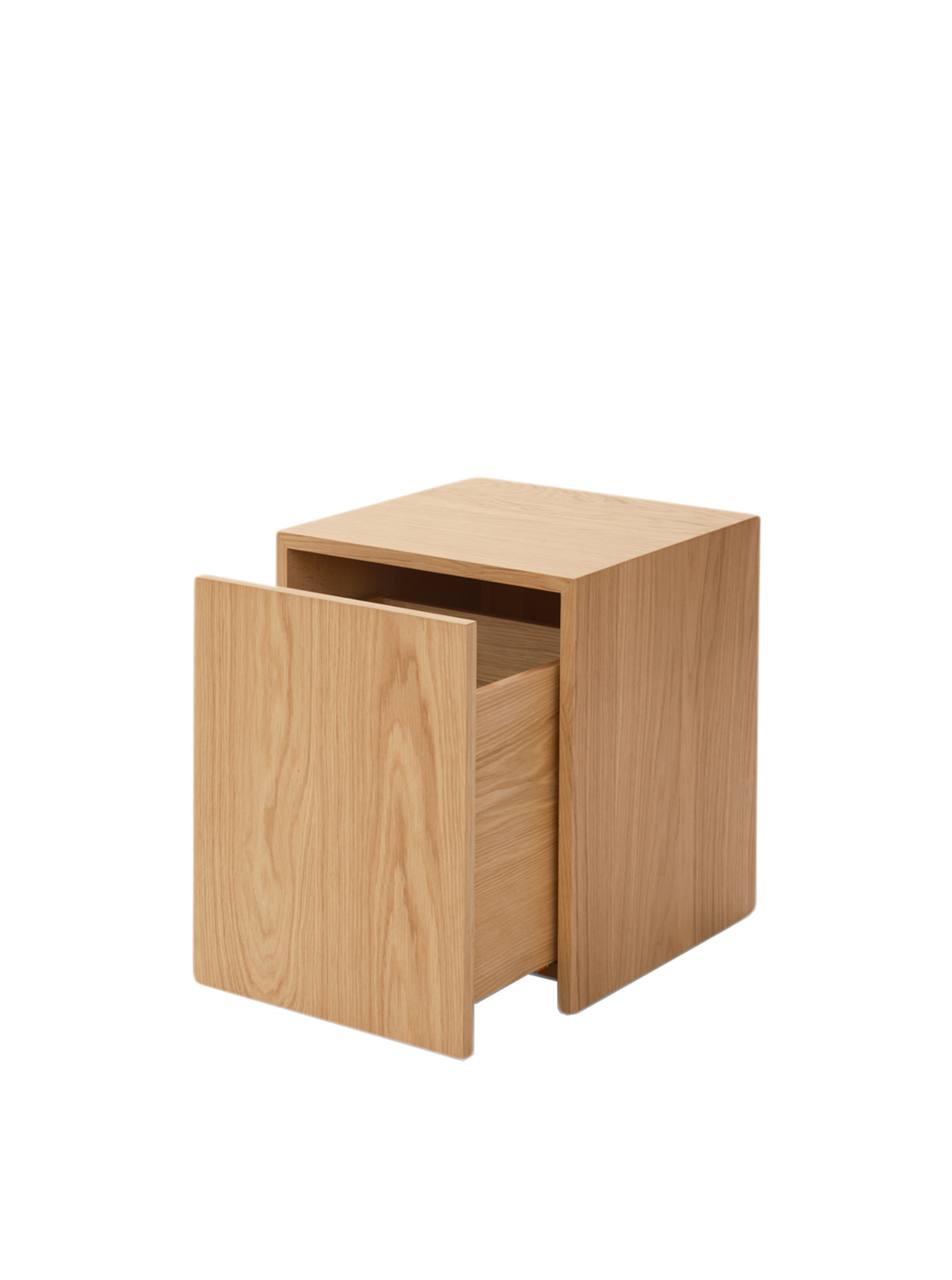 Mass Side Table, Oak – Wool