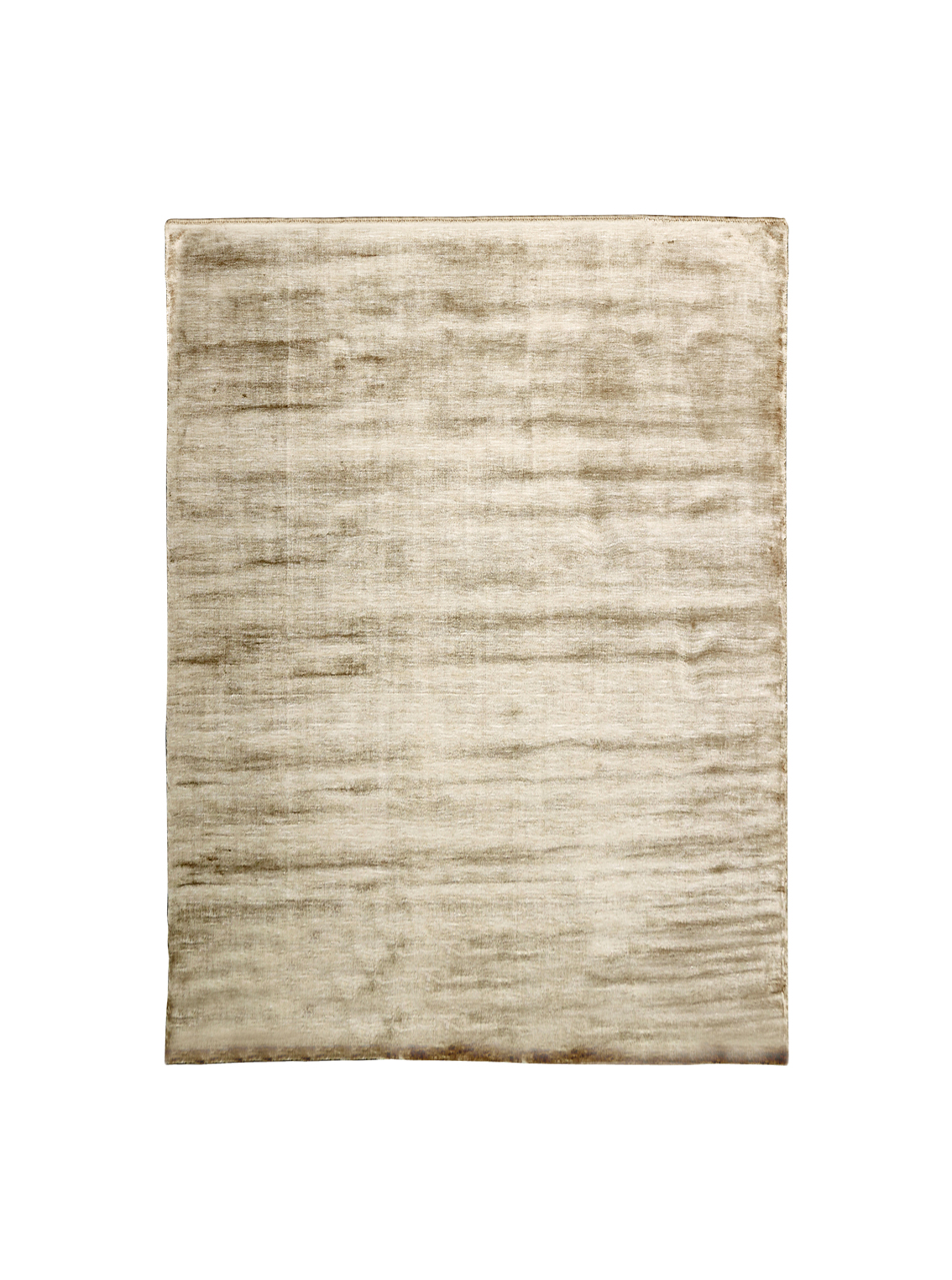 Bamboo Rug, Light Brown – Wool