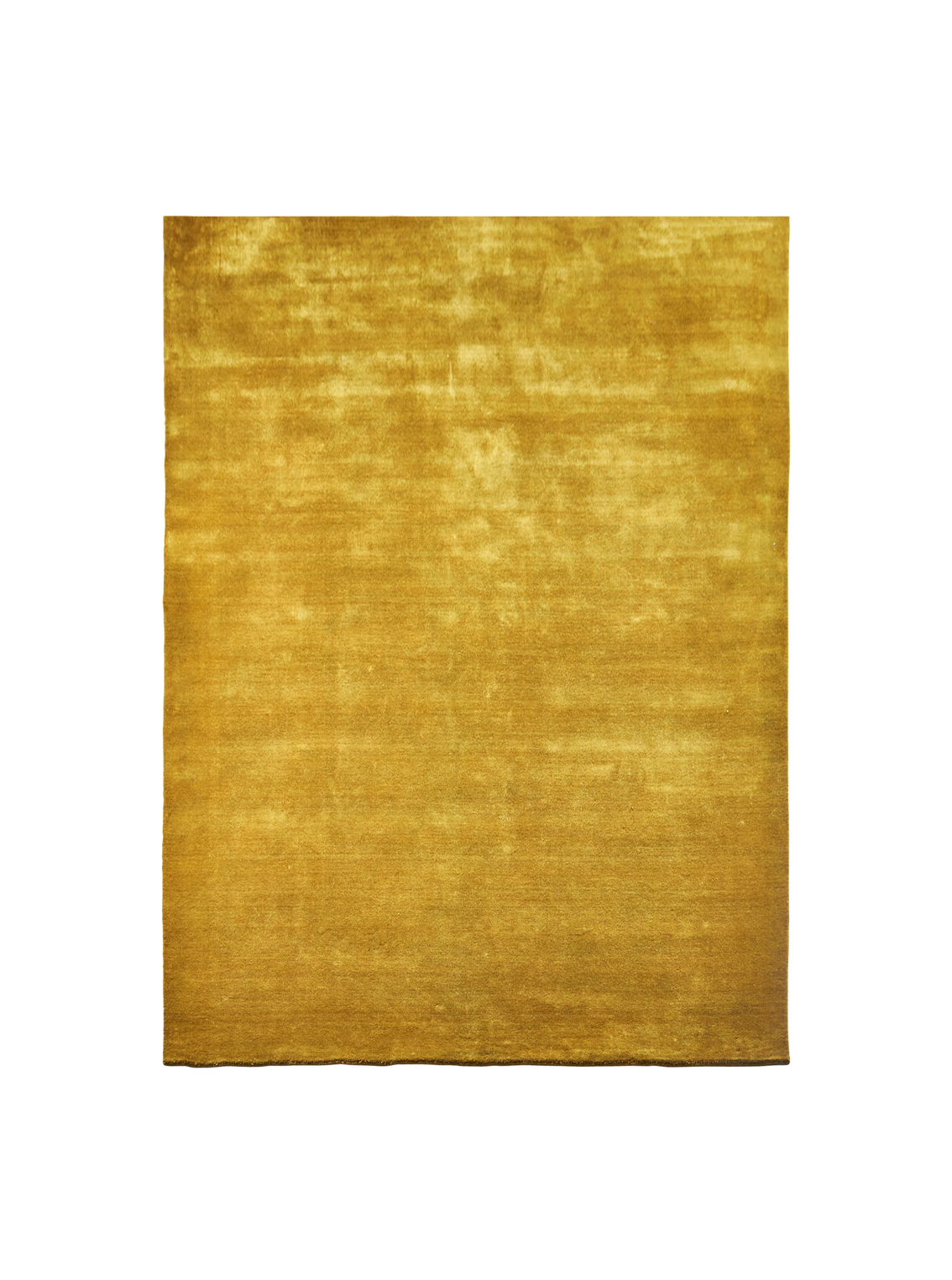 Earth Bamboo Rug, Mustard Yellow – Wool