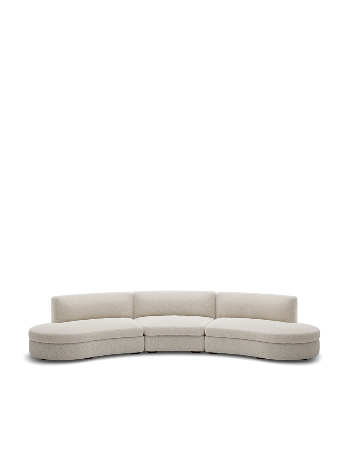 Coda Modular Sofa, Configuration 8, Zinc Drake Spacedust – Wool