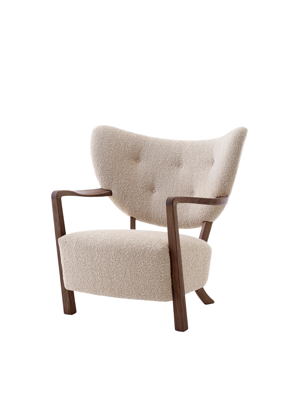 Wulff Lounge Chair ATD2, Karakorum 003 / Walnut – Wool
