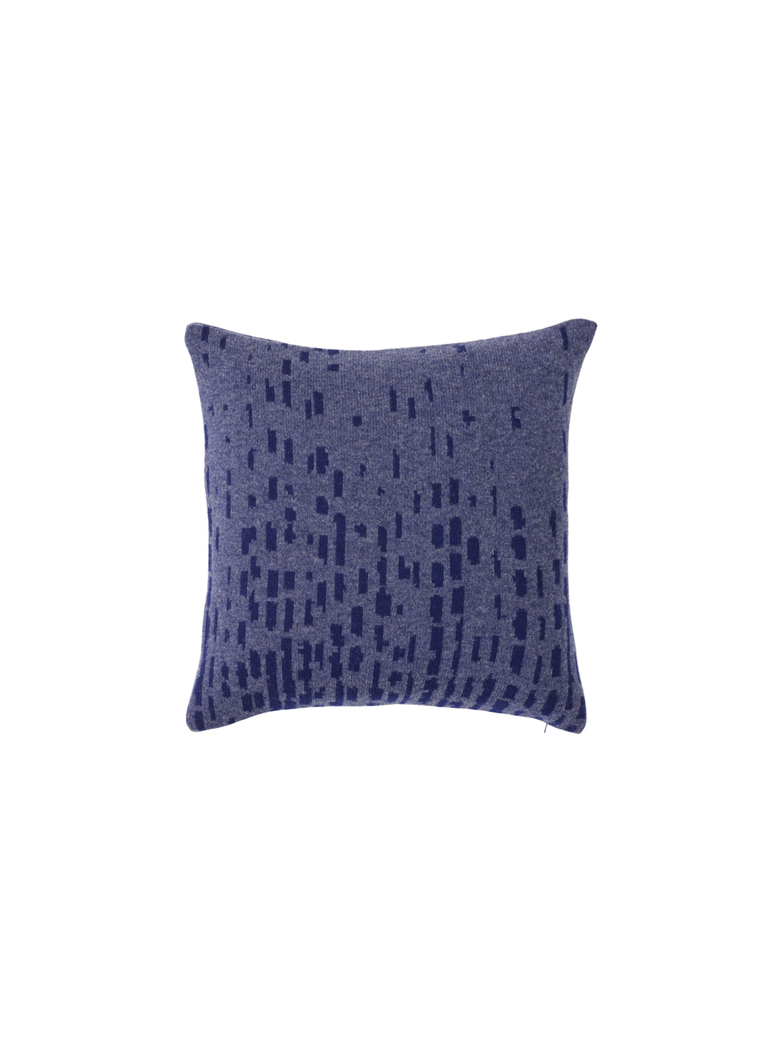 Rain Cushion, Blue – Wool