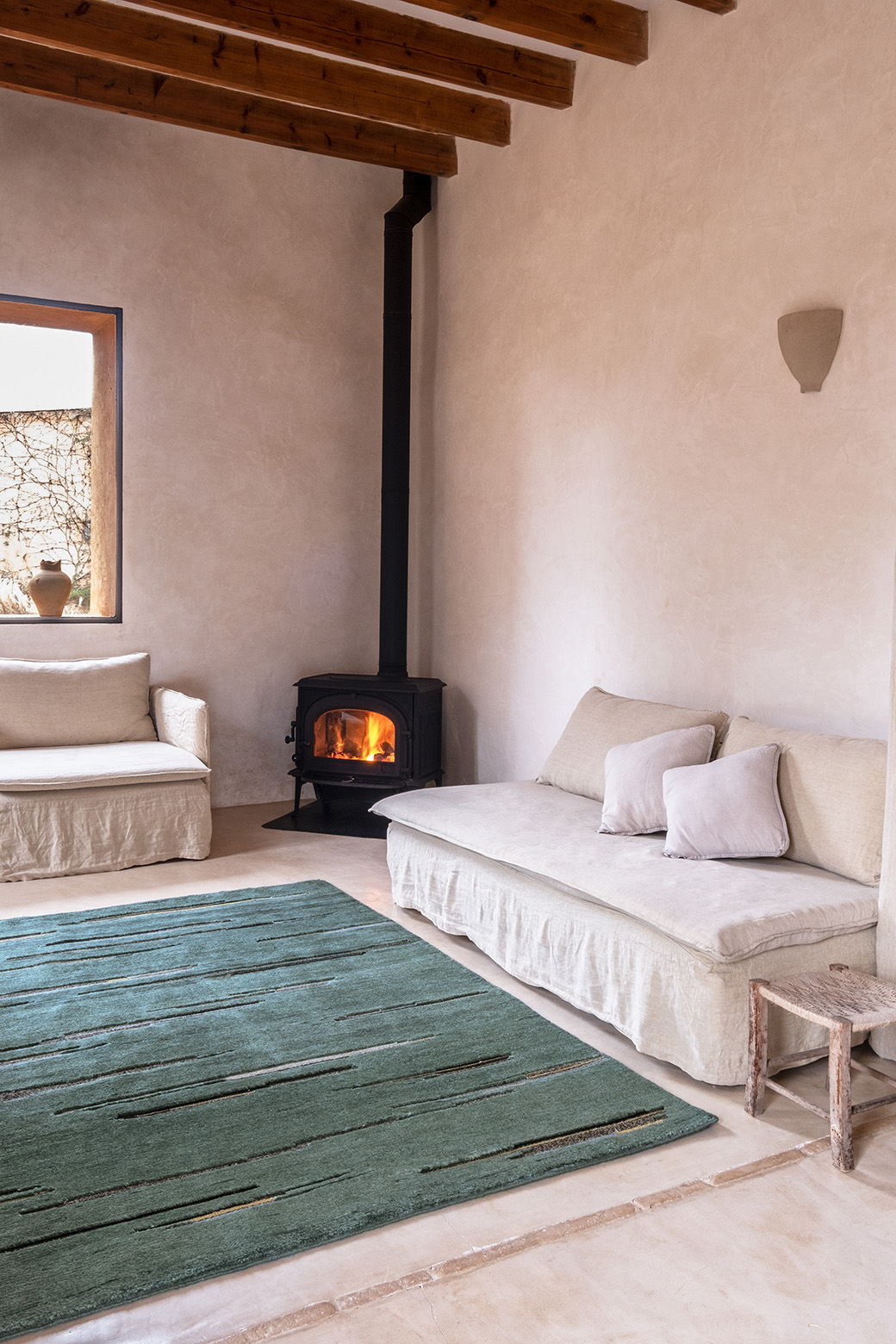 Colorado Rug, Moss – Wool