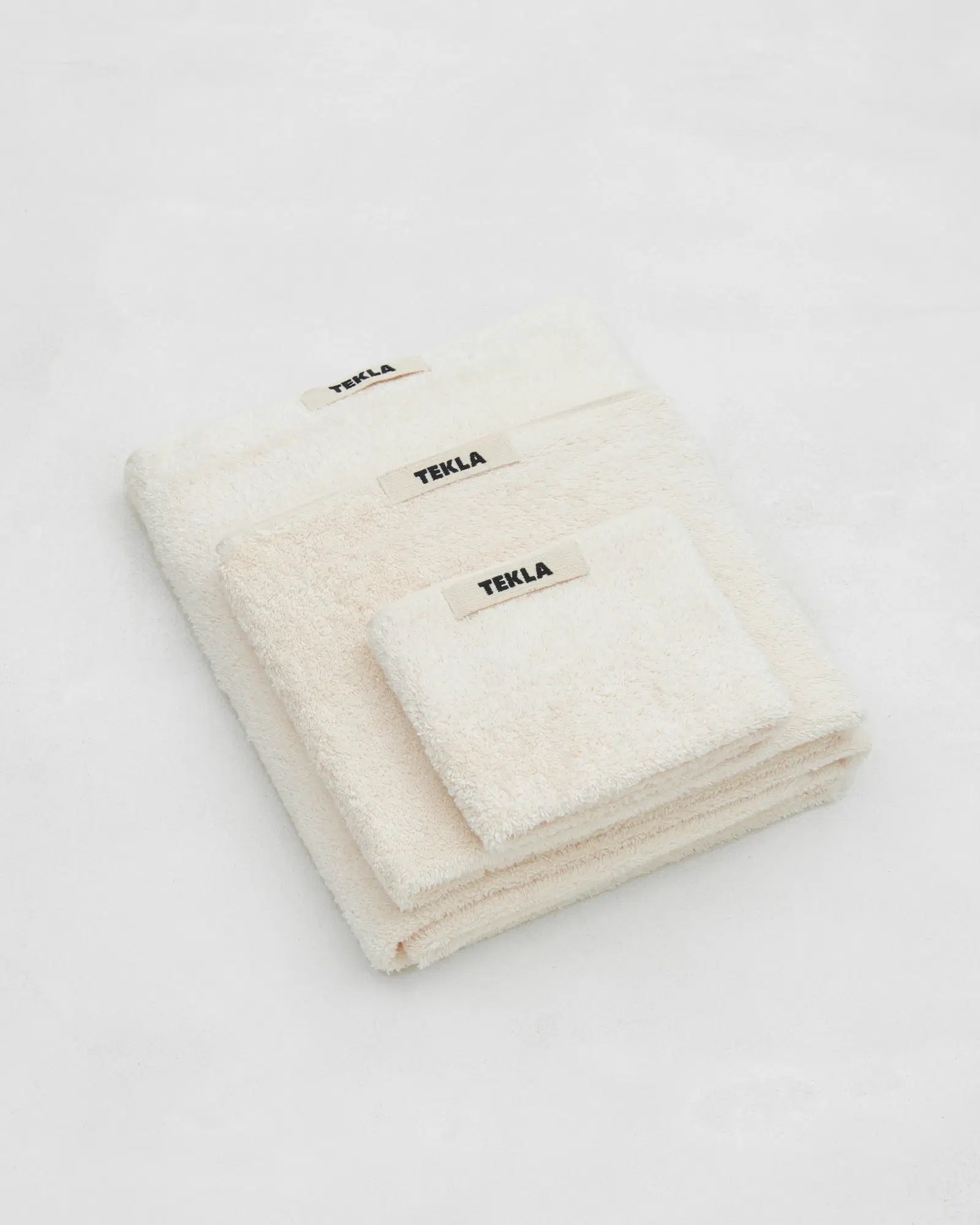 Hand Towel – Solid, Ivory – Wool