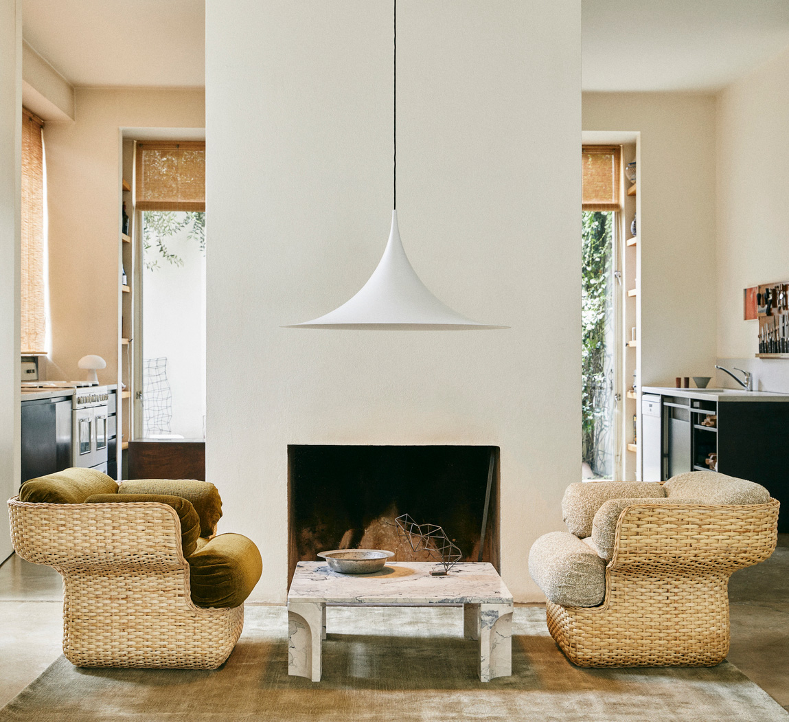 Doric Coffee Table, Square – Wool