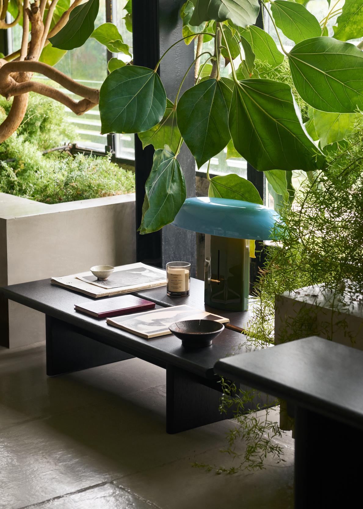 Montera Table Lamp JH42, Forest/Sky – Wool